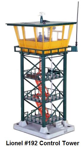 Lionel #192 Control Tower Accessory circa late 1950's